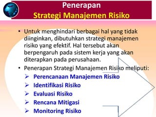 Strategi Manajemen Risiko yang Efektif _Training "Penerapan RISK ...