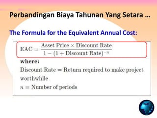Studi Kasus-1_Equivalent Annual Cost Comparisons (EAC) _Training "TOTAL ...