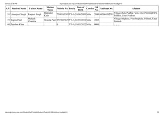 presentation on student data important of | PDF