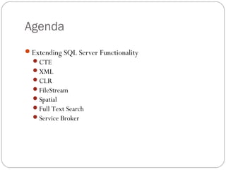 7a advanced tsql | PPT | Databases | Computer Software and Applications