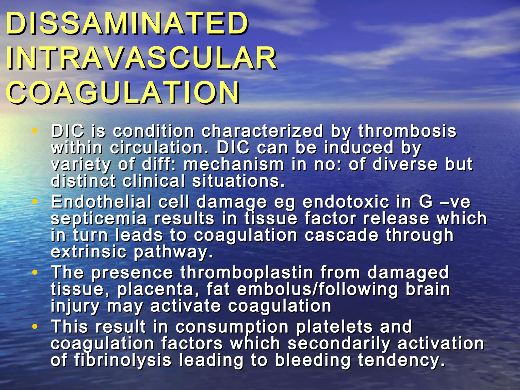 7a..bleeding disorder. | PPT