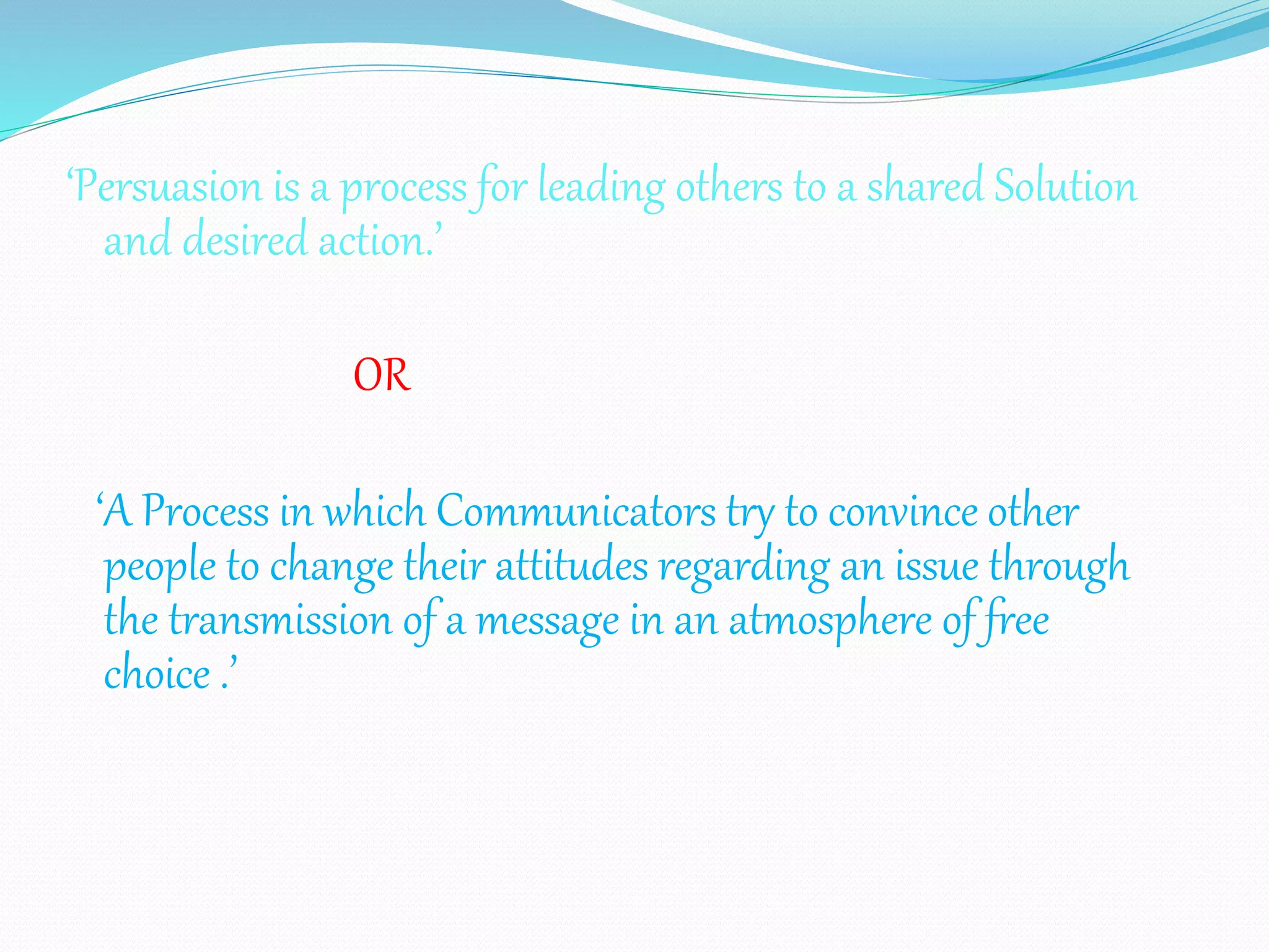 ART OF PERSUASION | PPT