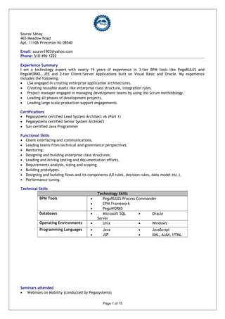 Sourav_Sahay_2017_PRPC_Resume_v1 | PDF