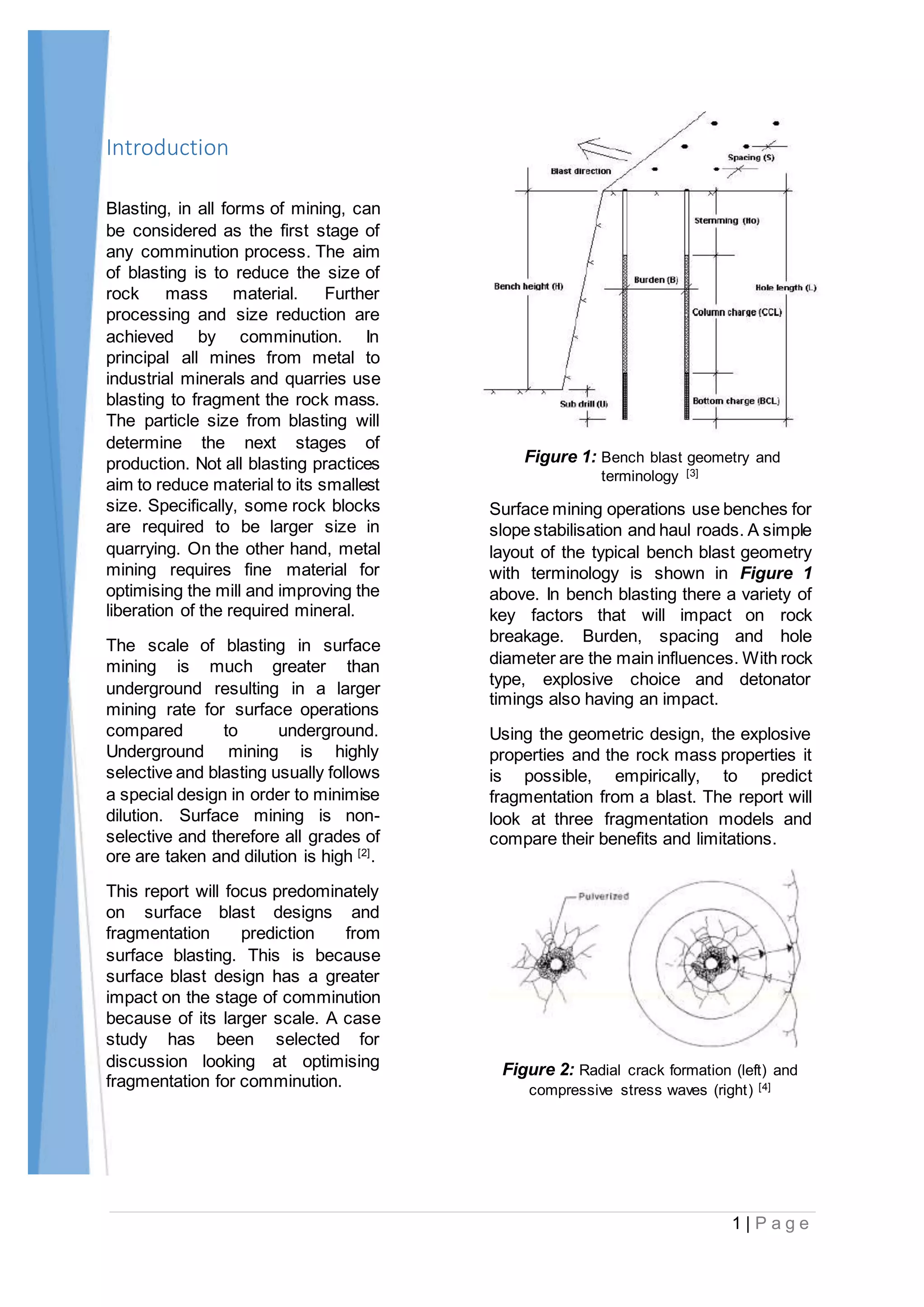 Control And Prediction Of Blast Fragmentation And Its Effect On The
