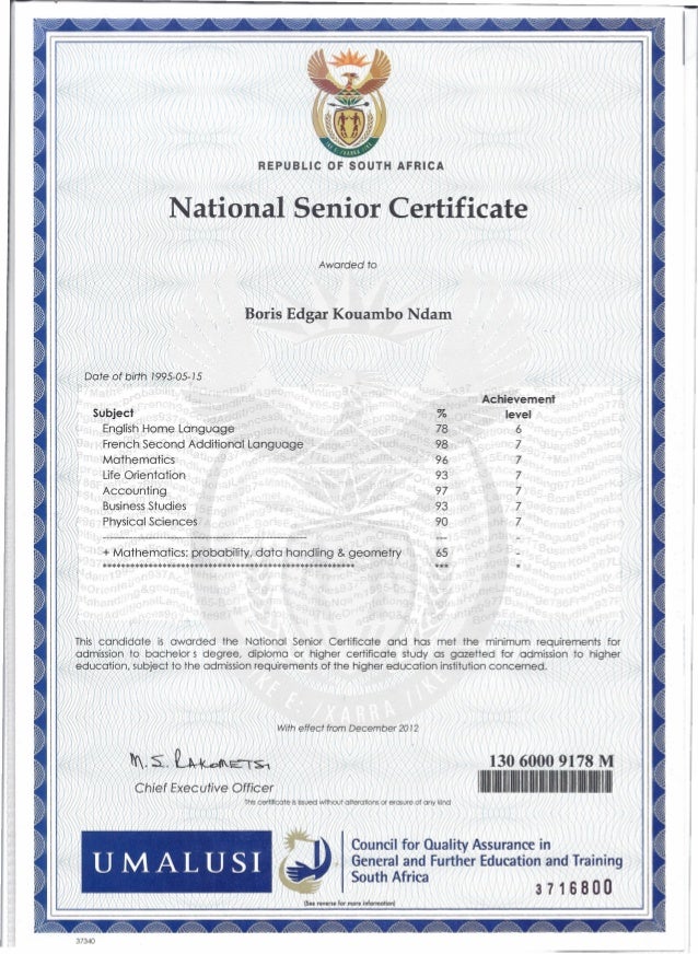 Matric Certificate Bank2home matric-certificate-bank2home