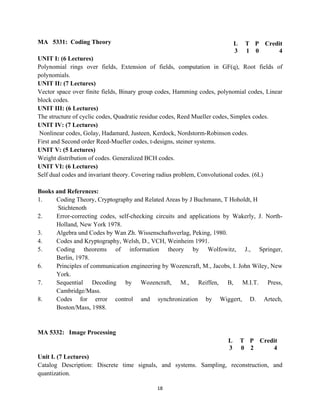 M.Sc_Syllabus | PDF | Programming Languages | Computing