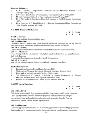 M.Sc_Syllabus | PDF | Programming Languages | Computing