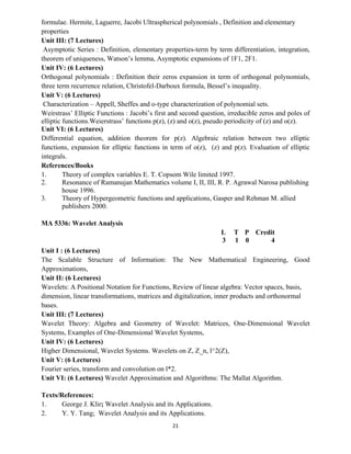 M.Sc_Syllabus | PDF | Programming Languages | Computing