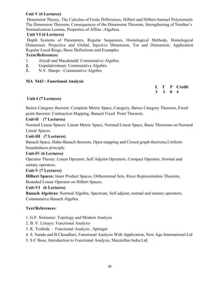 M.Sc_Syllabus | PDF | Programming Languages | Computing