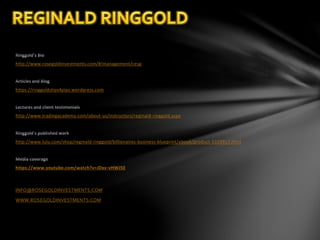 Ringgold Press Kit | PPT