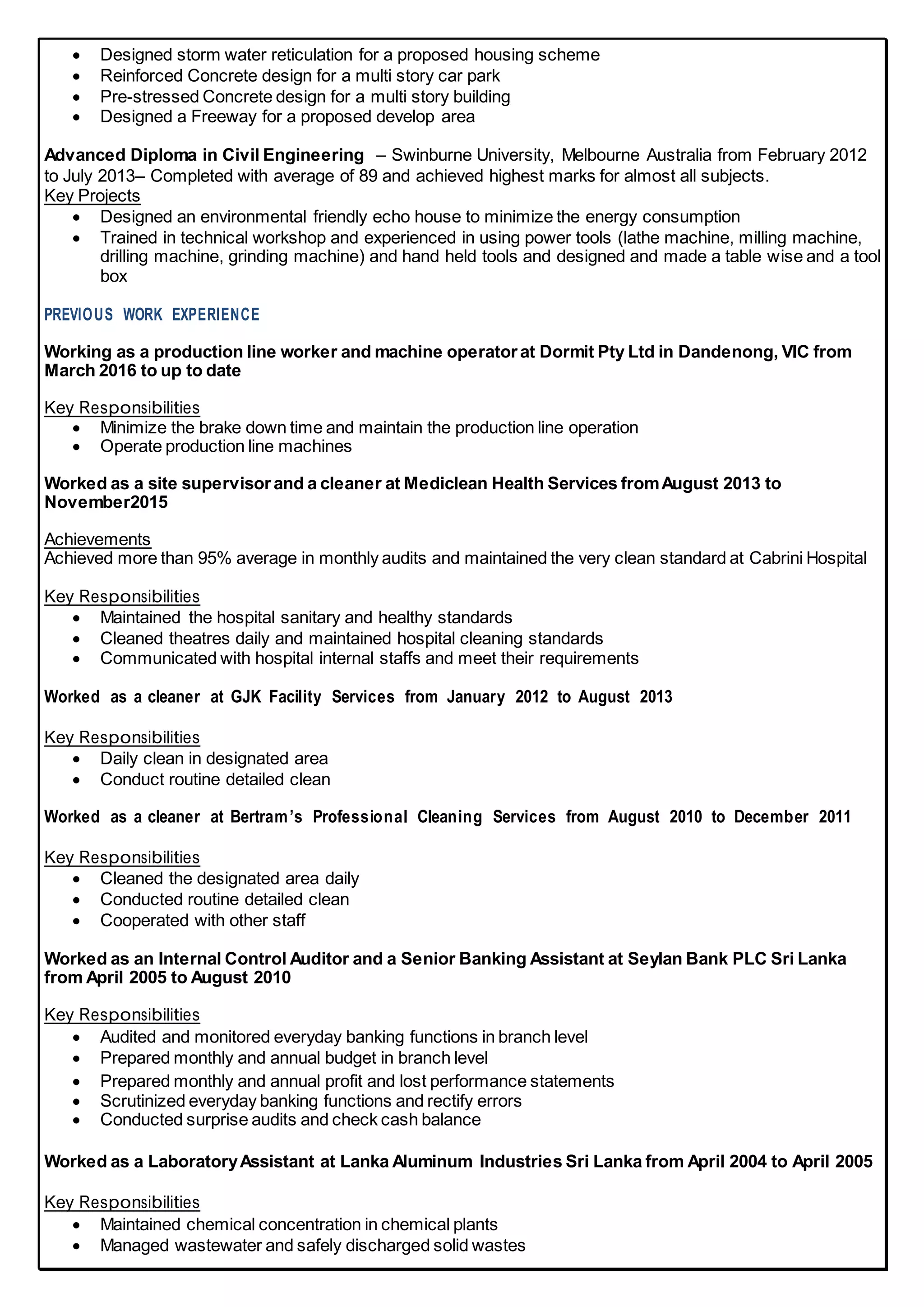 Sujith Resume | DOCX