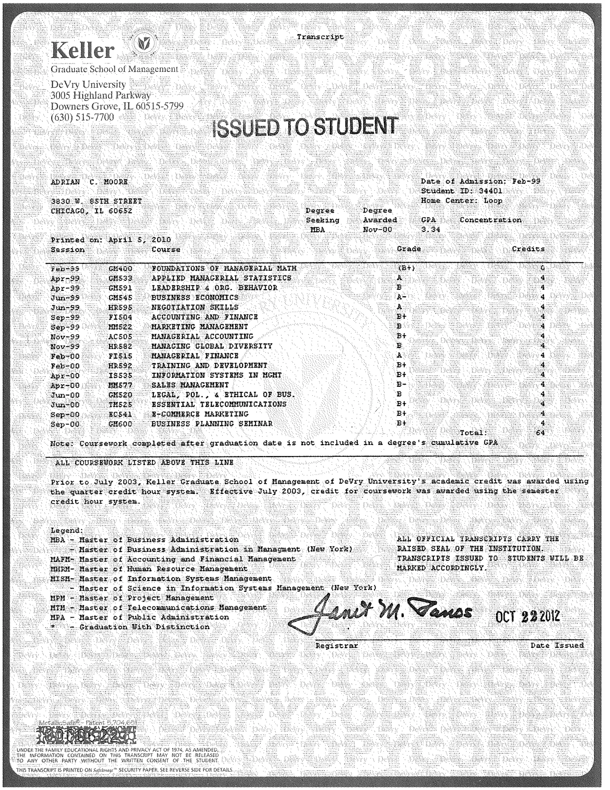 Keller Transcript | PDF