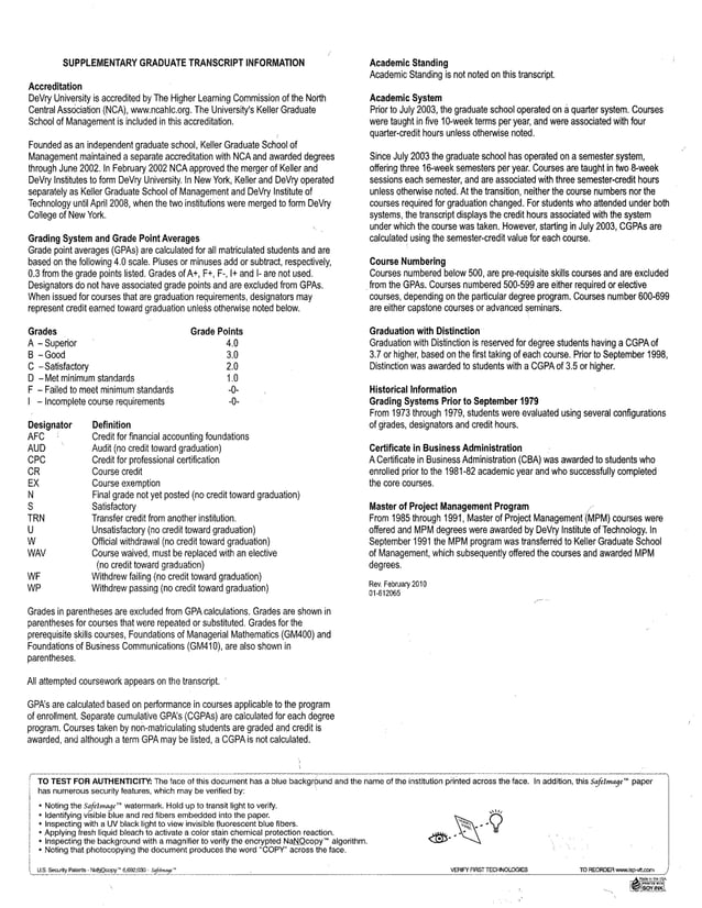 Keller Transcript | PDF