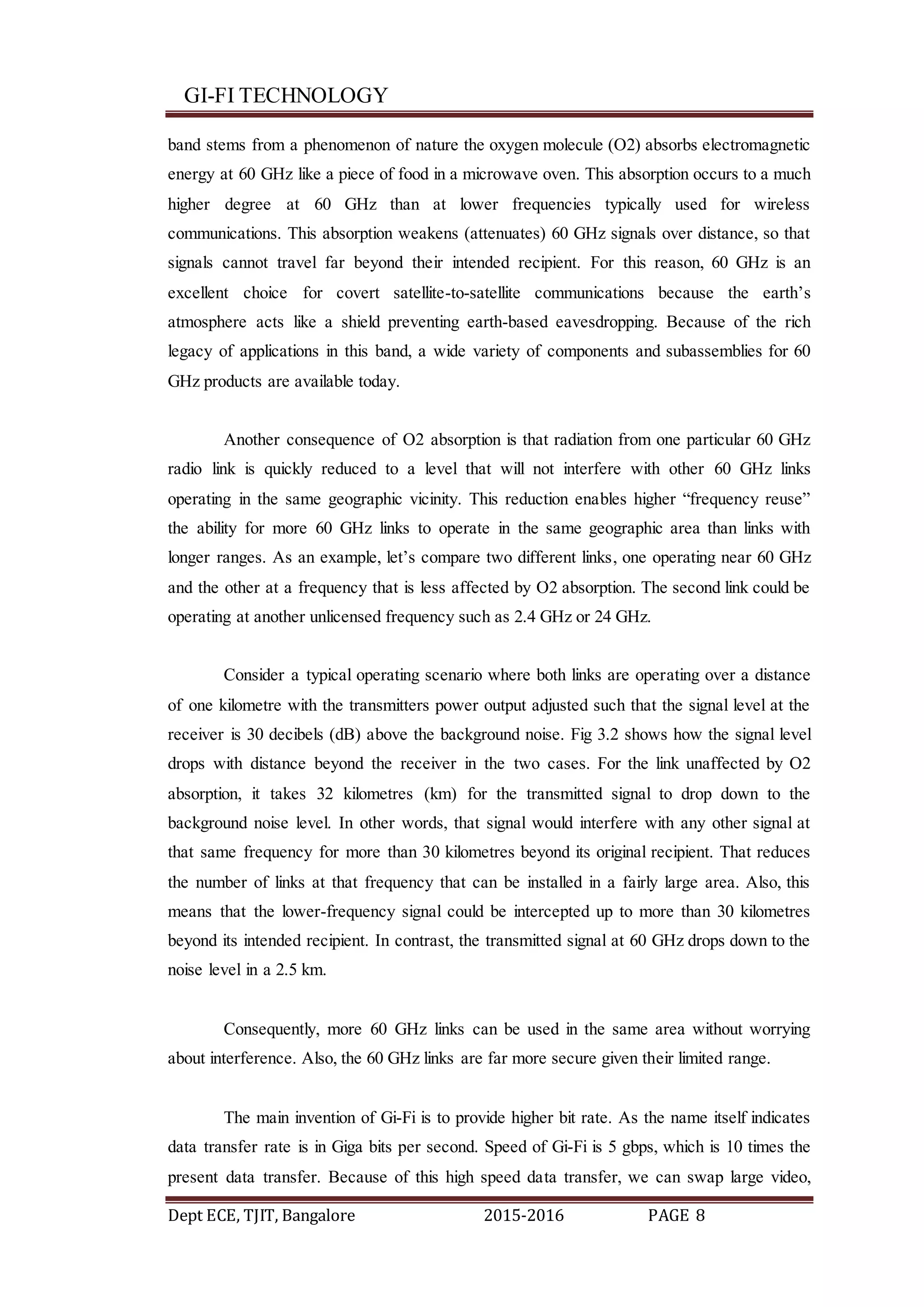 Gi-Fi Technology Report | DOCX