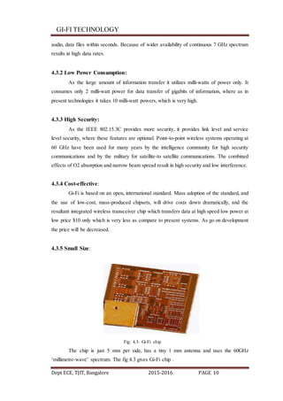 Gi-Fi Technology Report | DOCX