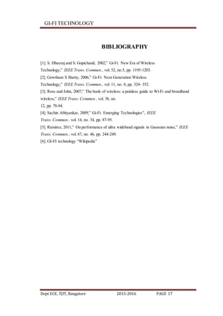 Gi-Fi Technology Report | DOCX