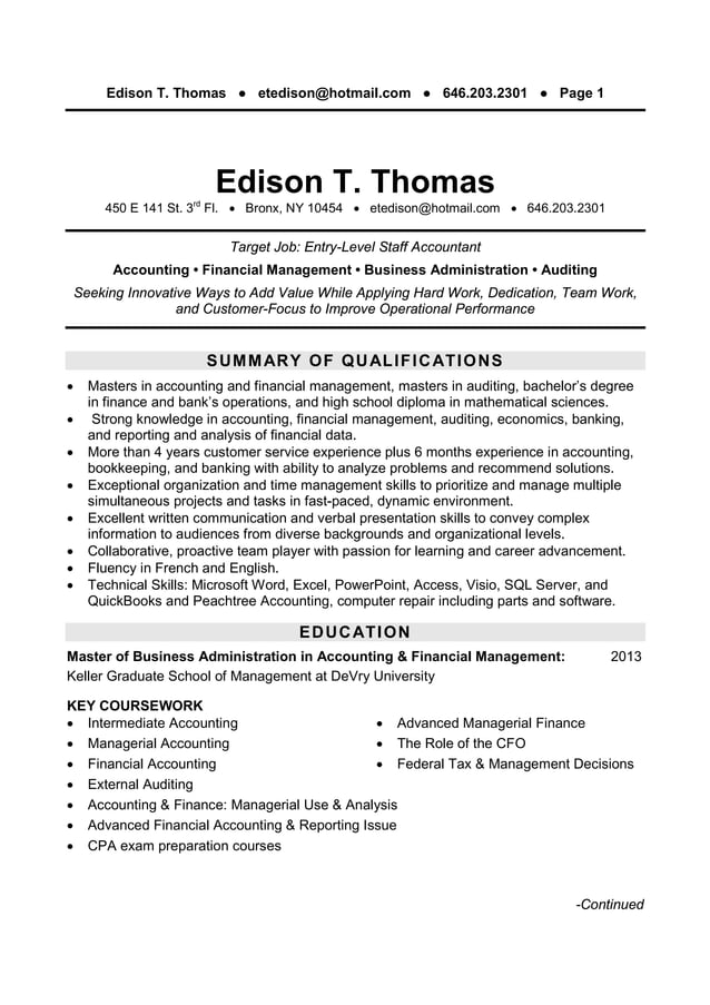 edison thomas Resume | PDF