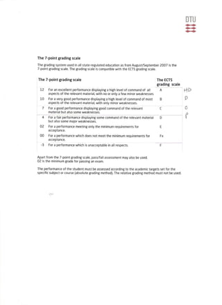 DTU Transcript Chu | PDF