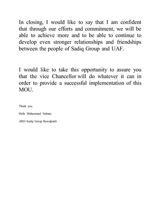 Congratulatory Speech | DOCX