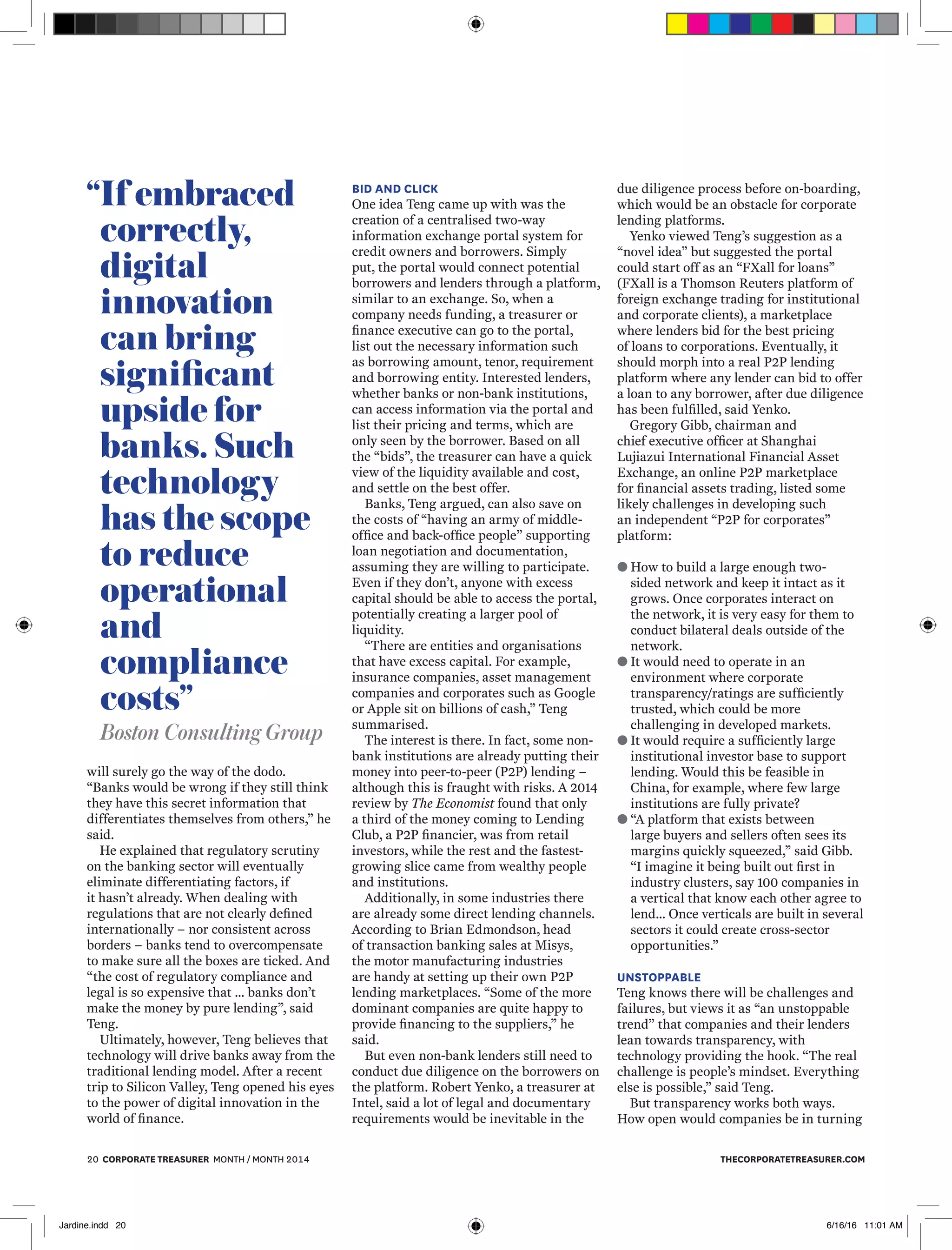 The Biggest Lender | PDF