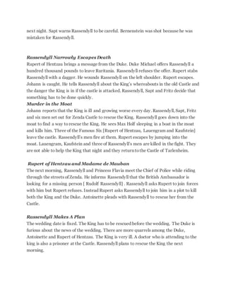 Prisoner of zenda | DOCX