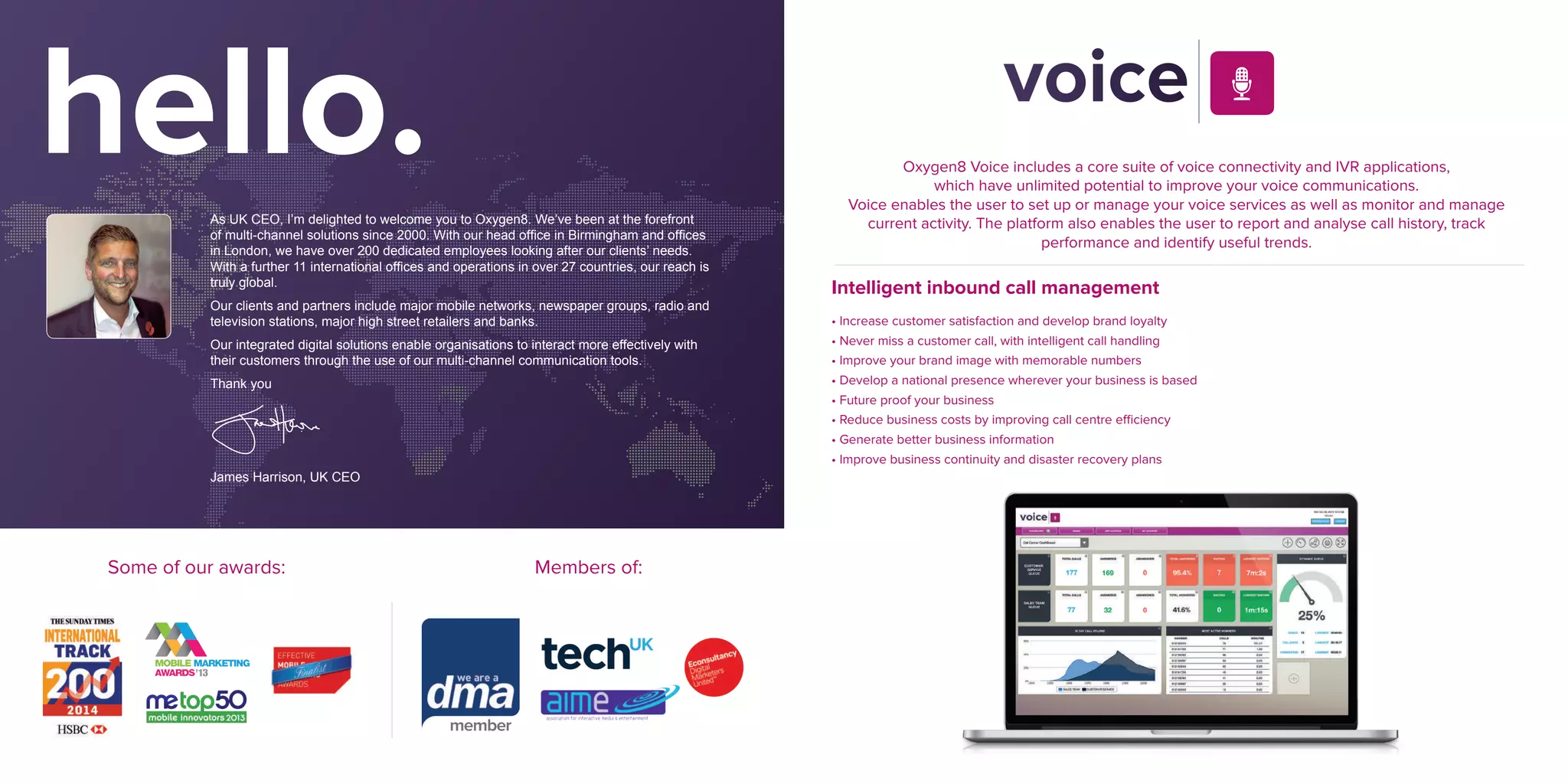Oxygen8 Voice Brochure | PDF
