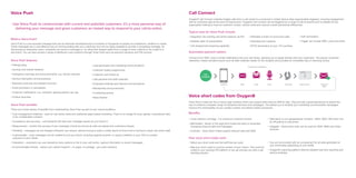 Oxygen8 Voice Brochure | PDF