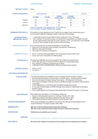 THEODORE CV(Word) | PDF