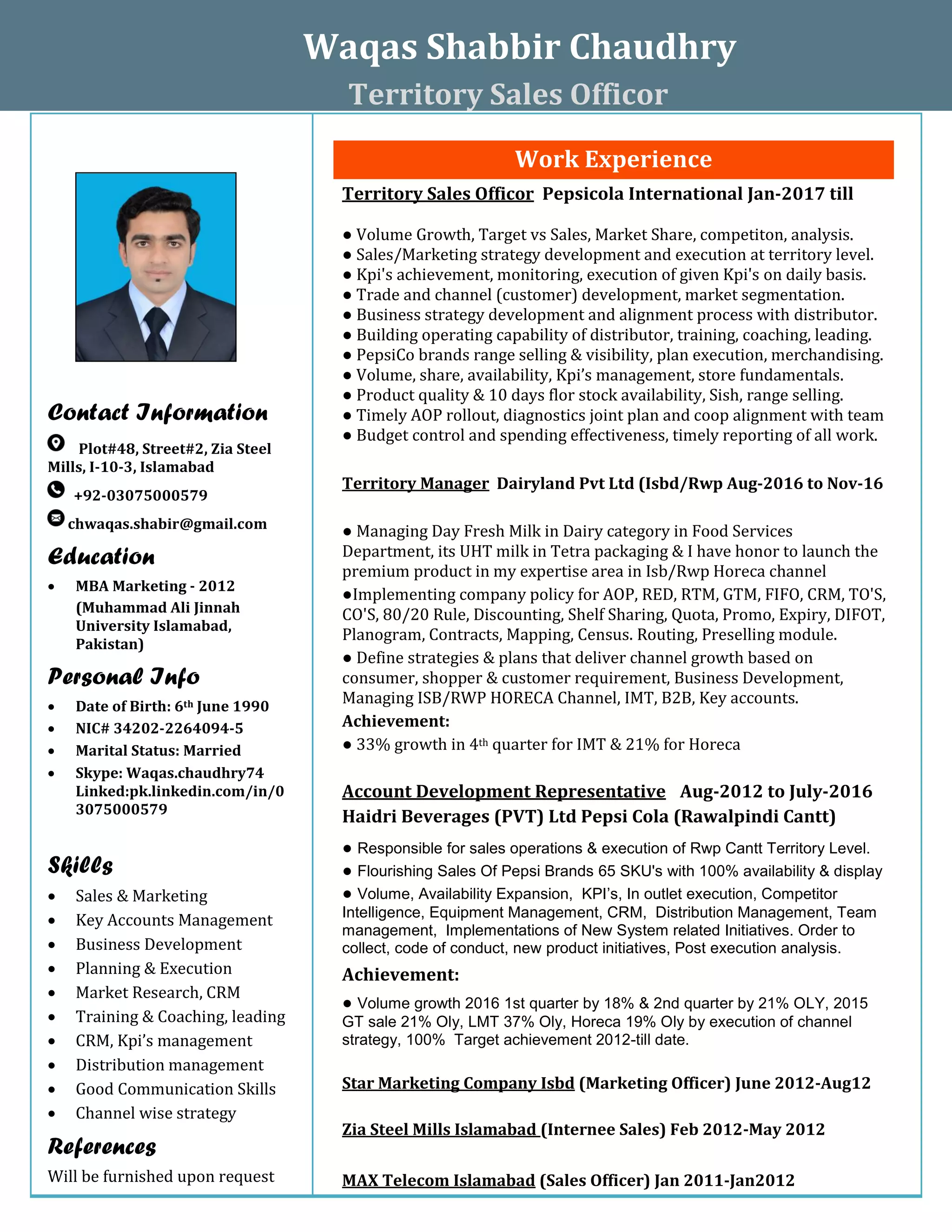 Waqas Resume | PDF