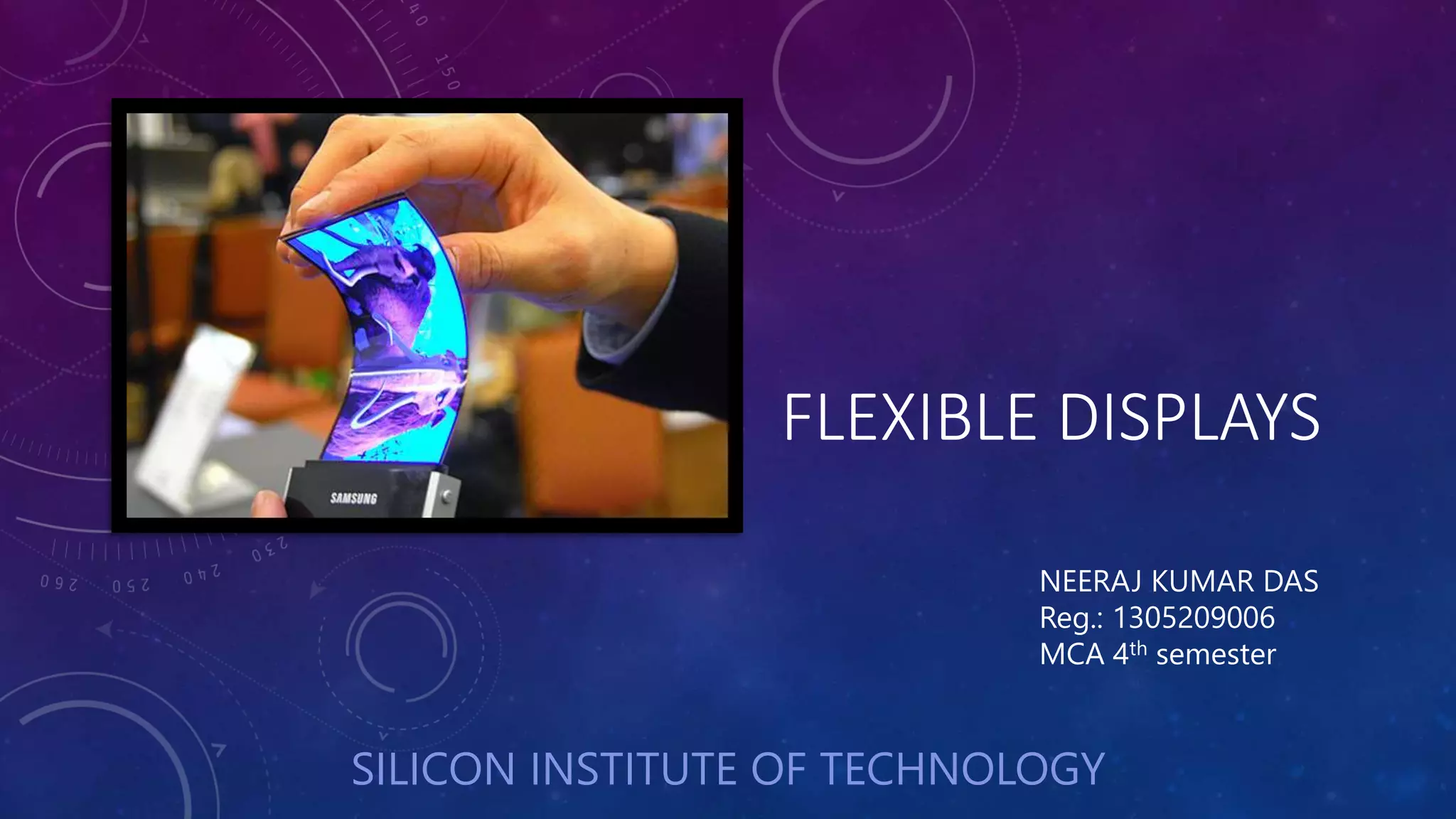 Flexible displays | PPTX
