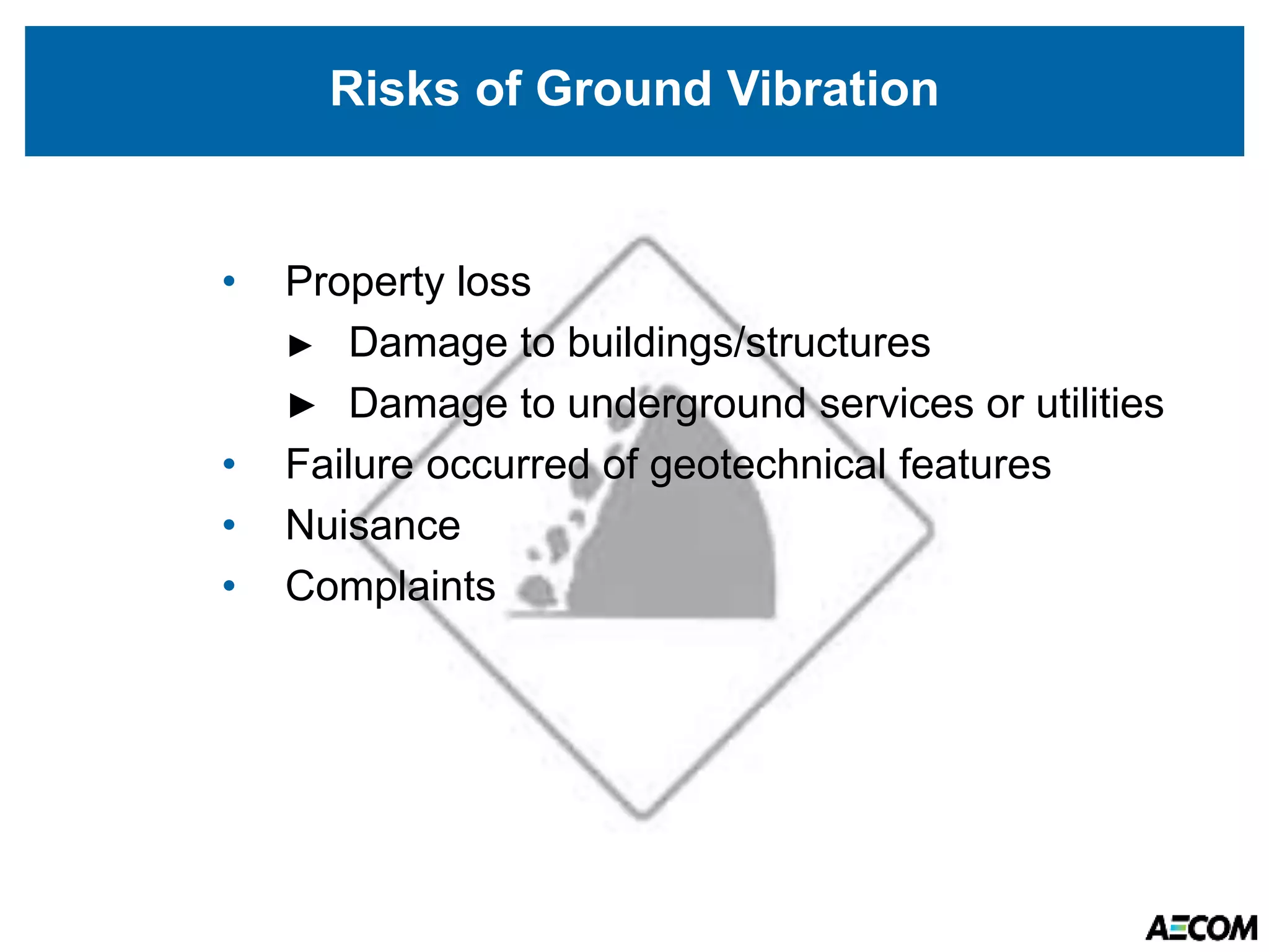 Blasting Vibration Assessment of Slopes_HKIE | PPTX