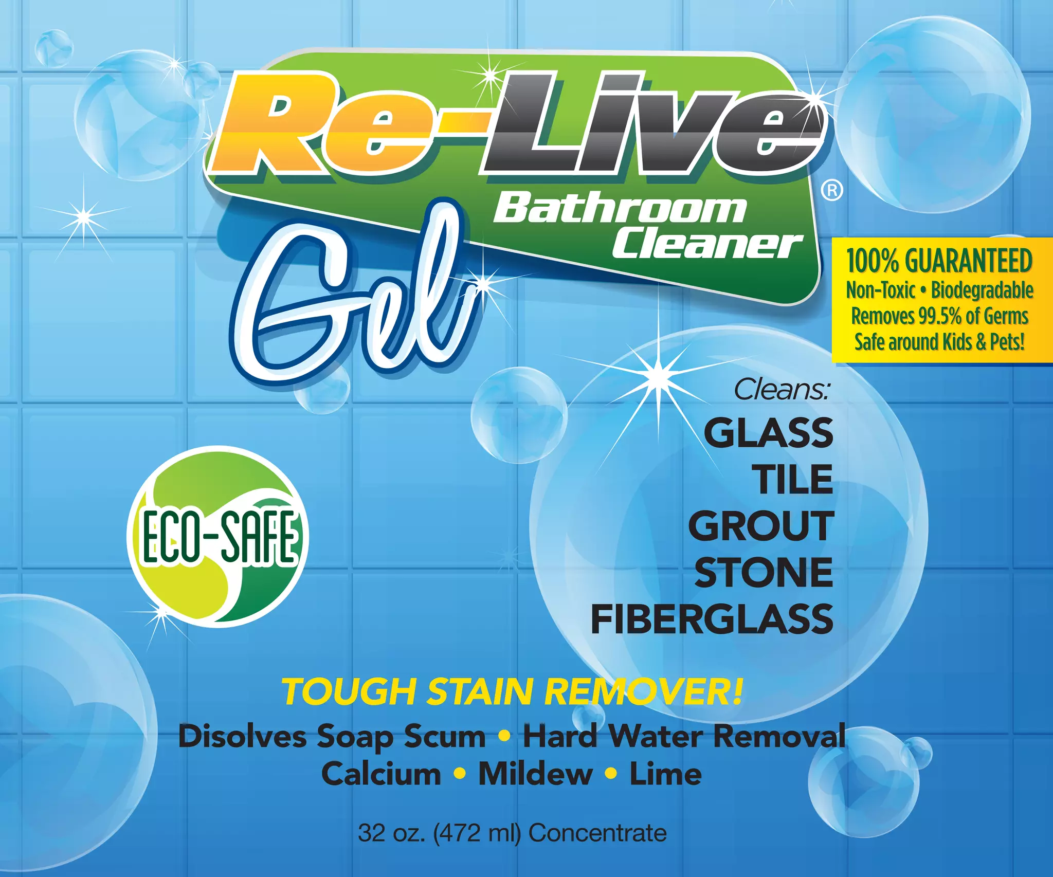 re-live cleaner_label design copy 1 | PDF | Bath and Shower | Personal Care