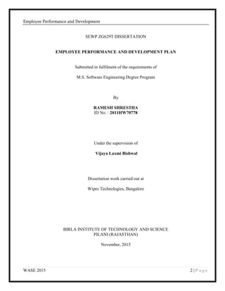 Dissertation Final _2015-2011HW70778 Signed | PDF
