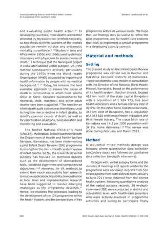 IDR Paper SEA JOPH | PDF