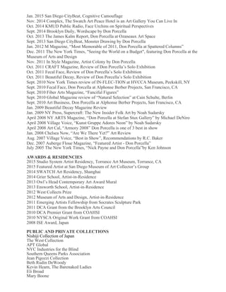 09-15 CV for Don Porcella on Linkedin | DOC | Museums & Galleries ...