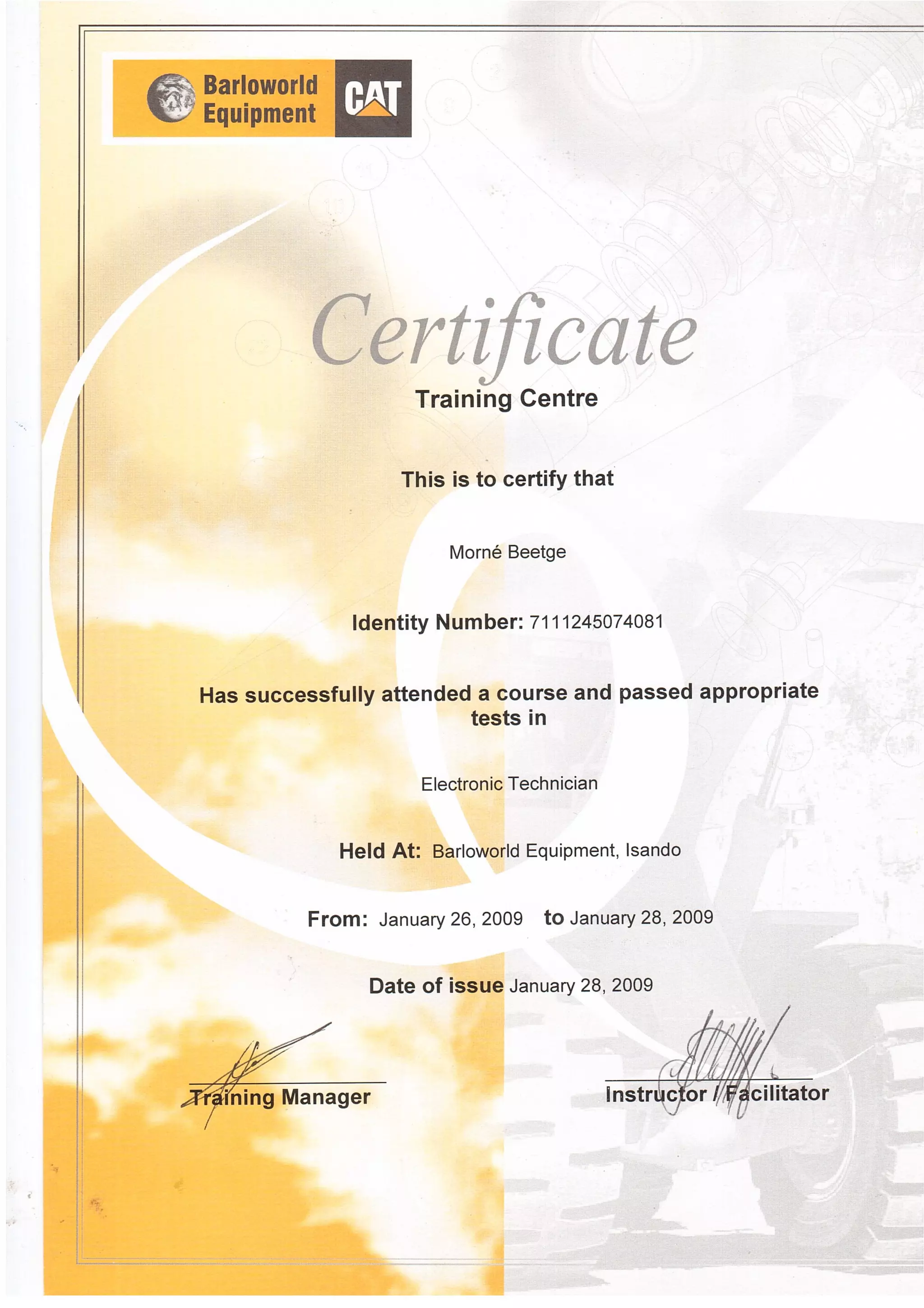 M Beetge - 10. Radiation Safety Training Course | PDF