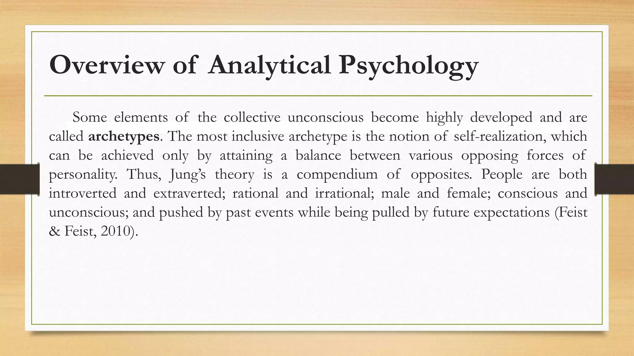 Analytical Psychology - C. G. Jung | PPTX