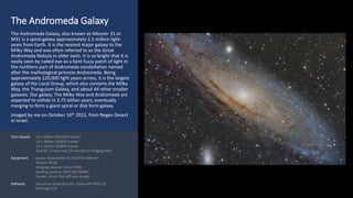 Deep Space Wonders from Negev Desert | PDF | Photography | Arts and Crafts