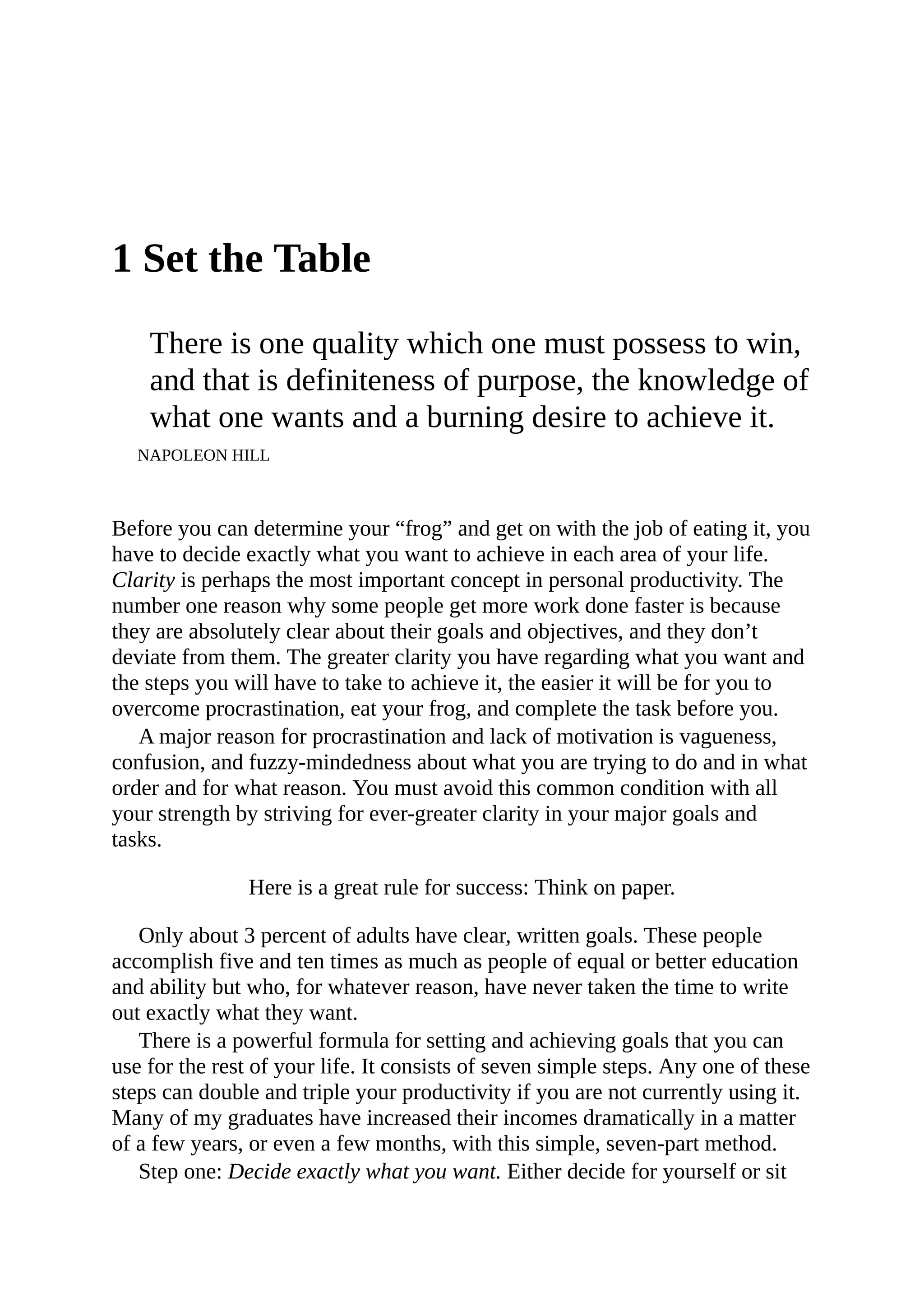 Eat That Frog!: | PDF