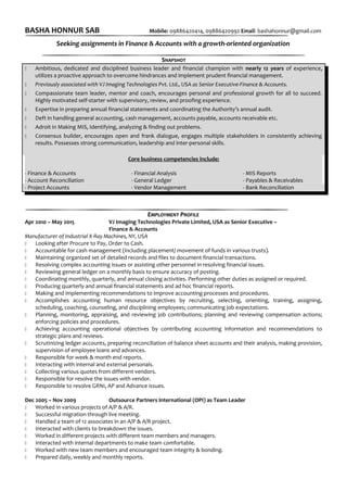 Resume - Basha | DOC