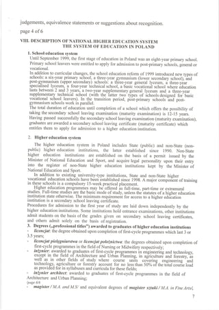 MSc Transcript and diploma (tanslation from Polish) | PDF