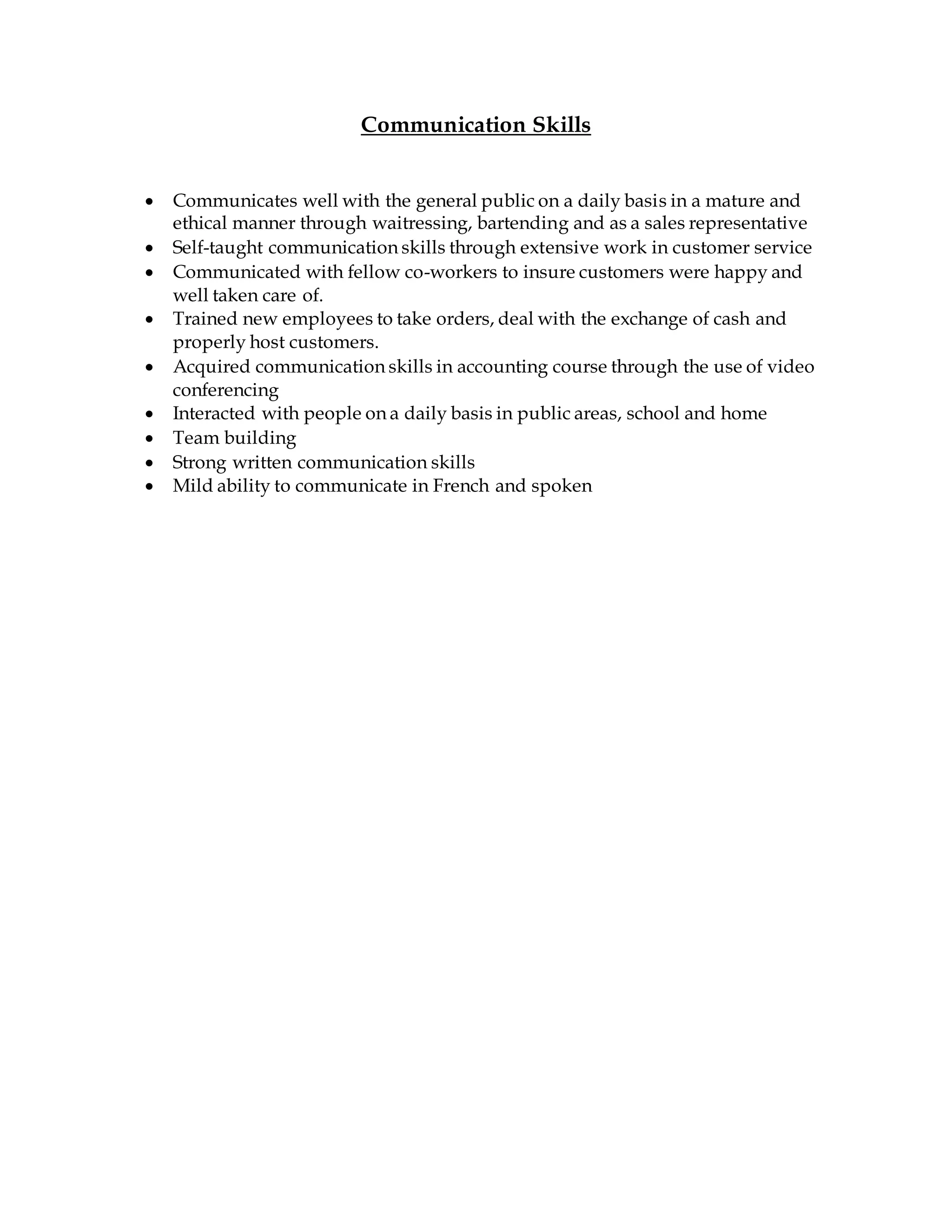 New Resume | DOCX