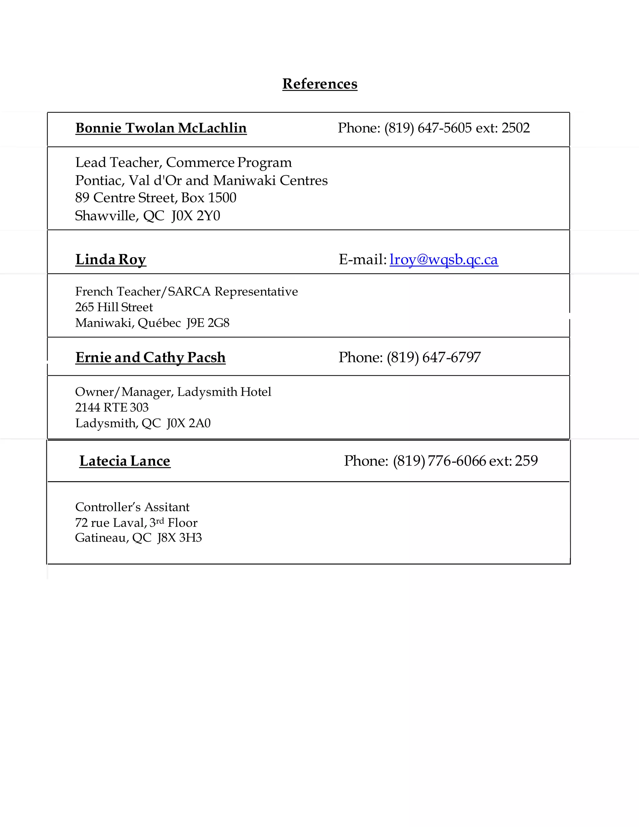 New Resume | DOCX