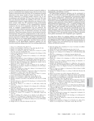 OspC PNAS | PDF | Biological Sciences | Science