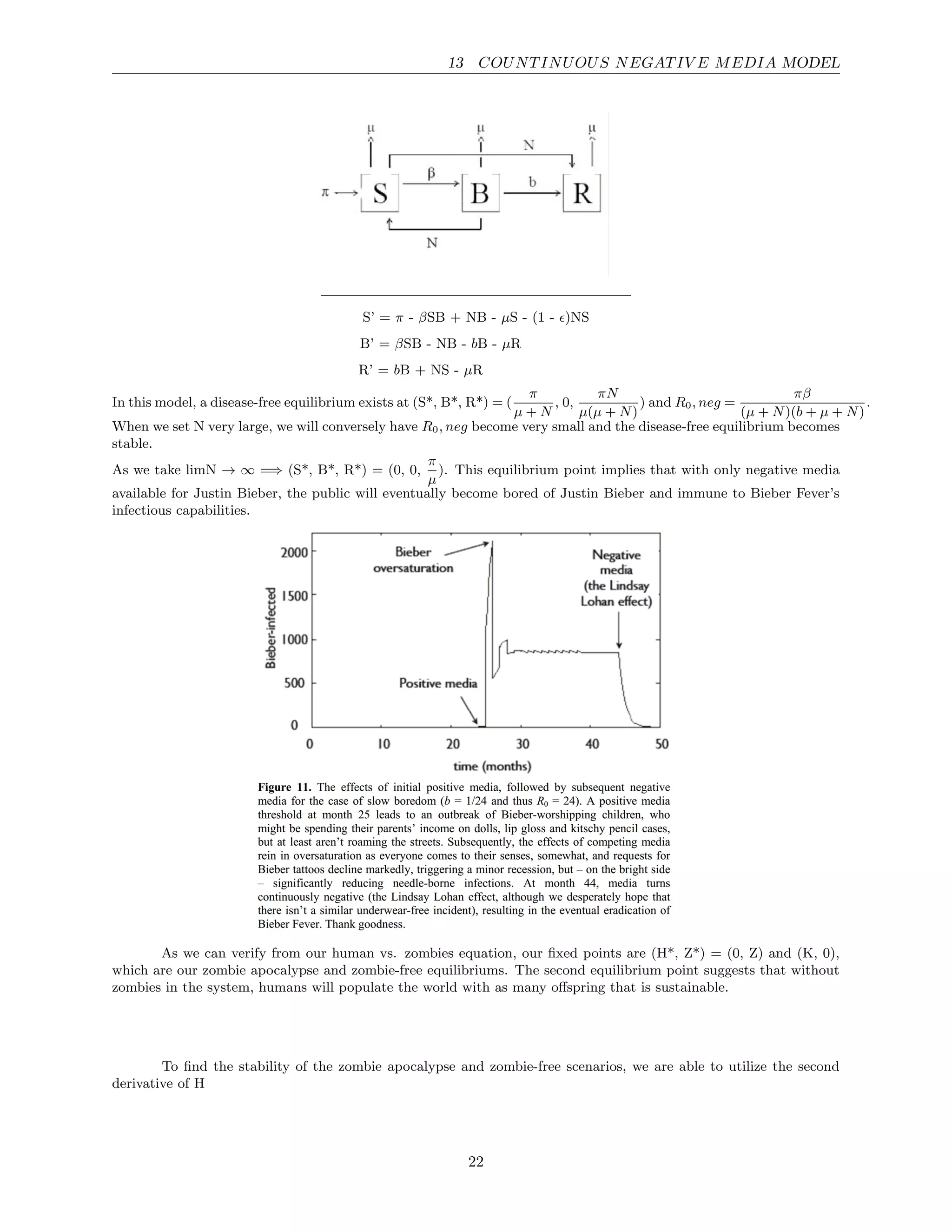 Ordinary Differential Equations Final - HumanvsZombies | PDF