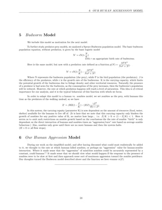 Ordinary Differential Equations Final - HumanvsZombies | PDF