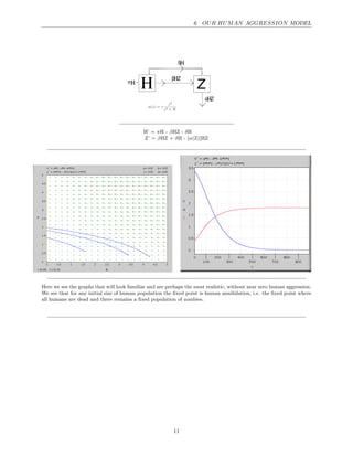 Ordinary Differential Equations Final - HumanvsZombies | PDF