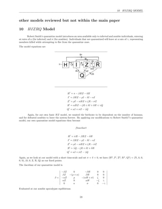Ordinary Differential Equations Final - HumanvsZombies | PDF