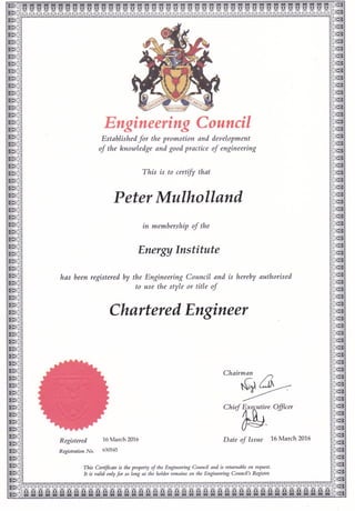 Eng Council CEng | PDF