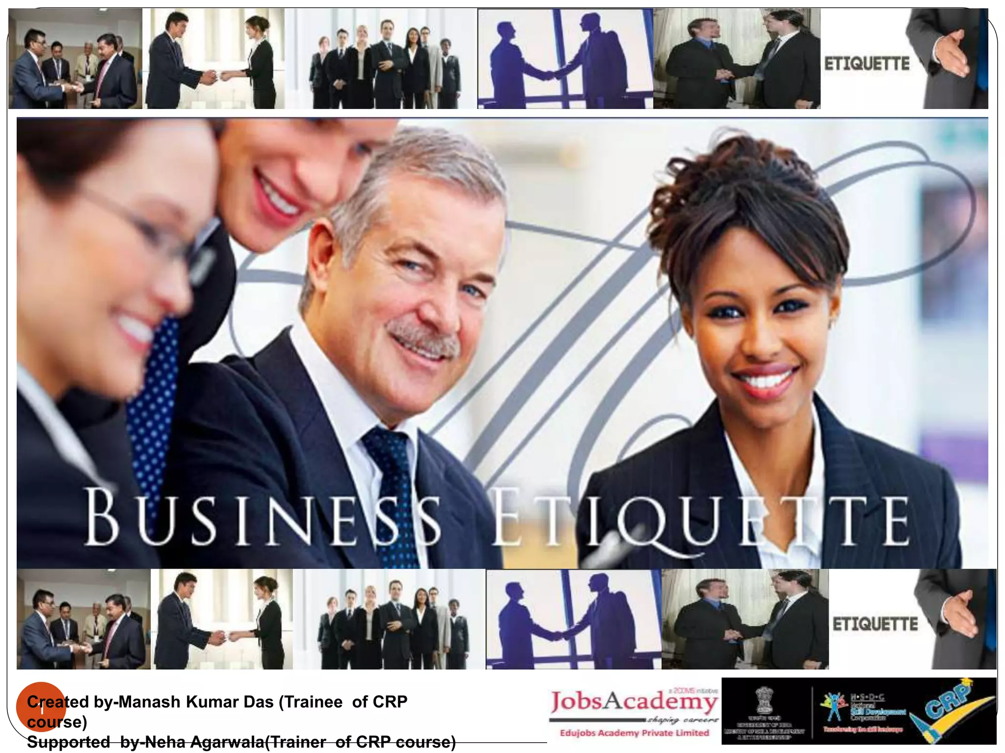 Corporate Etiquette | PPTX